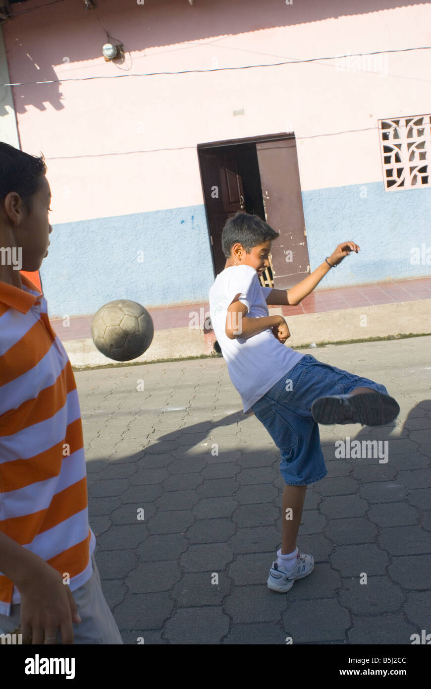 Nicaraguan school boy Christian Calero Gutierrez Stock Photo - Alamy