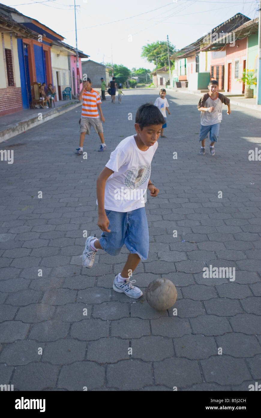 Nicaraguan school boy Christian Calero Gutierrez Stock Photo - Alamy