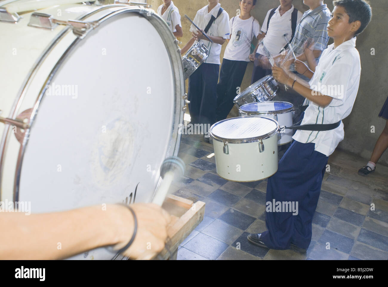 Nicaraguan school boy Christian Calero Gutierrez Stock Photo - Alamy