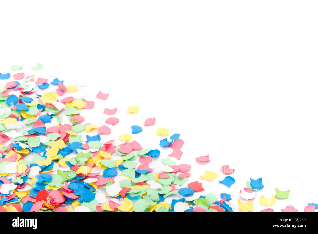 Background made with lots of colorful confettis Stock Photo - Alamy