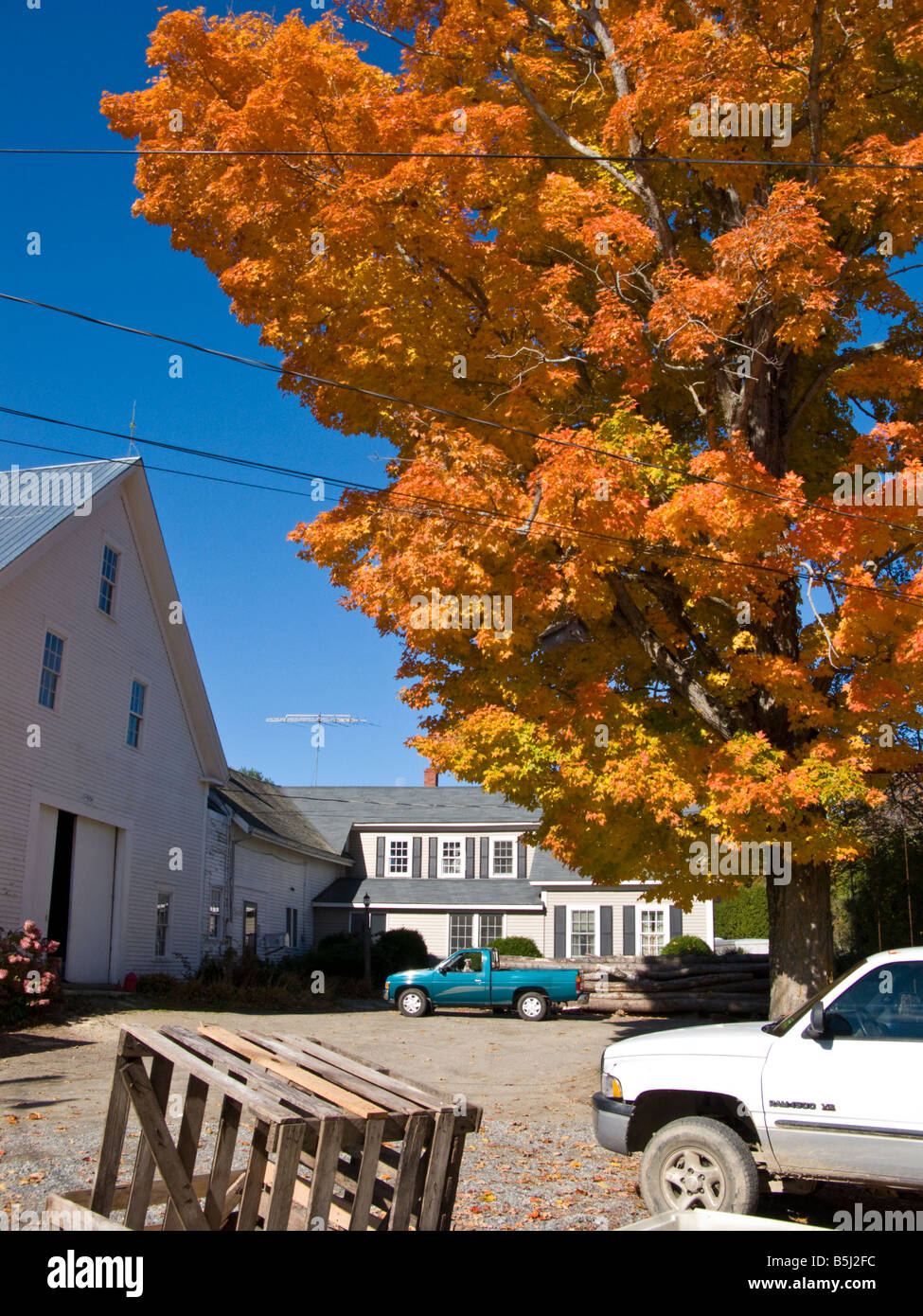 Beth s Market in Warren Maine Stock Photo - Alamy