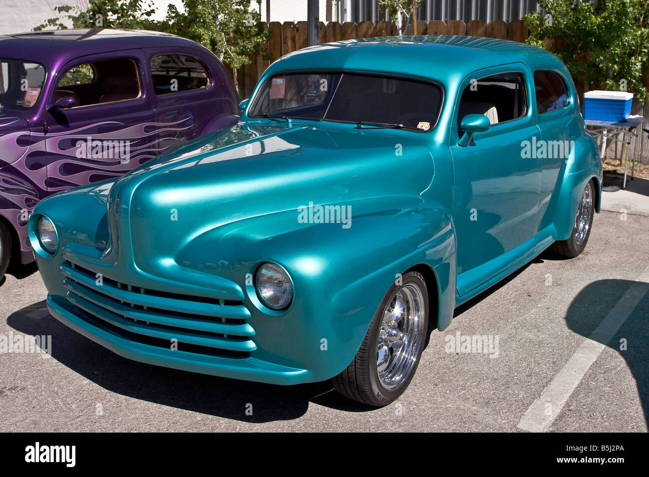 Custom car metallic paint hi-res stock photography and images - Alamy