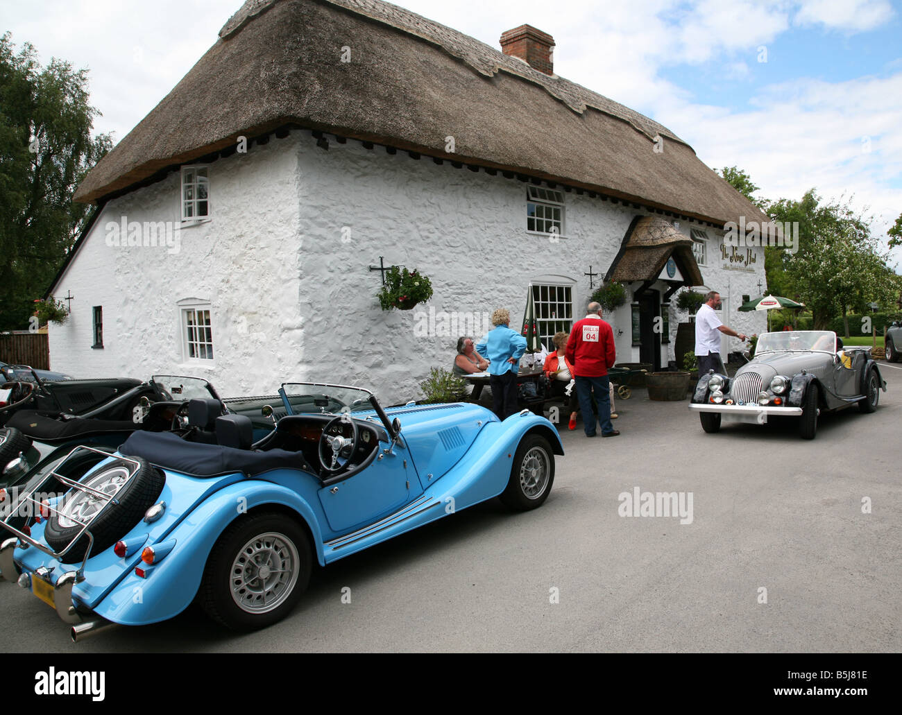 Morgan rally car hi-res stock photography and images - Alamy
