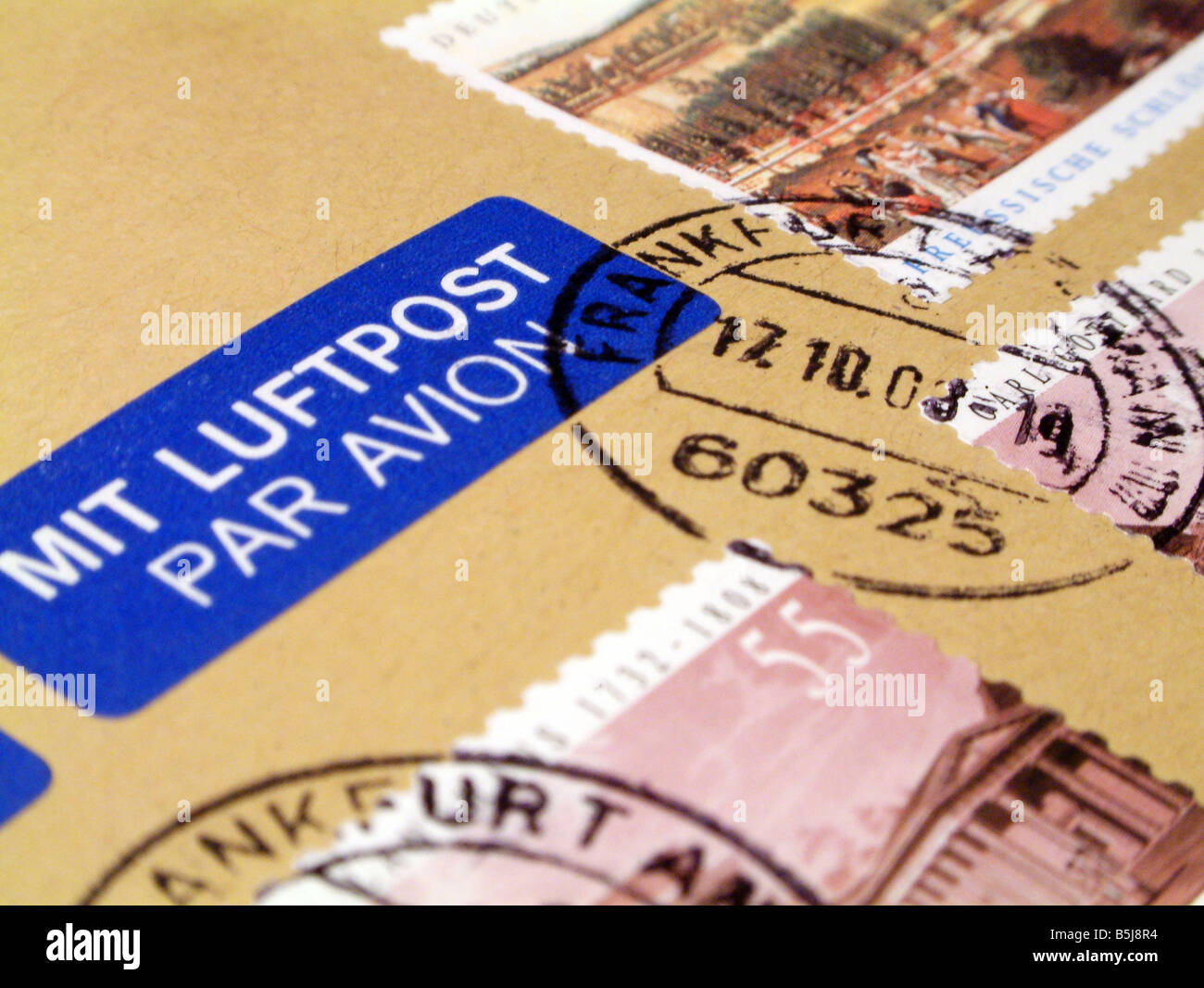 German stamps hi-res stock photography and images - Alamy