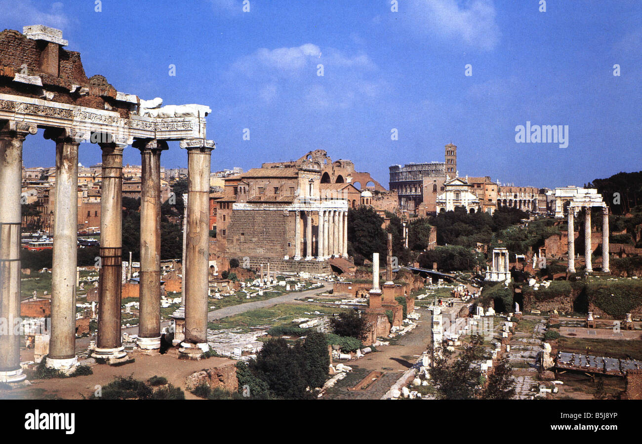 The Roman forum Stock Photo - Alamy