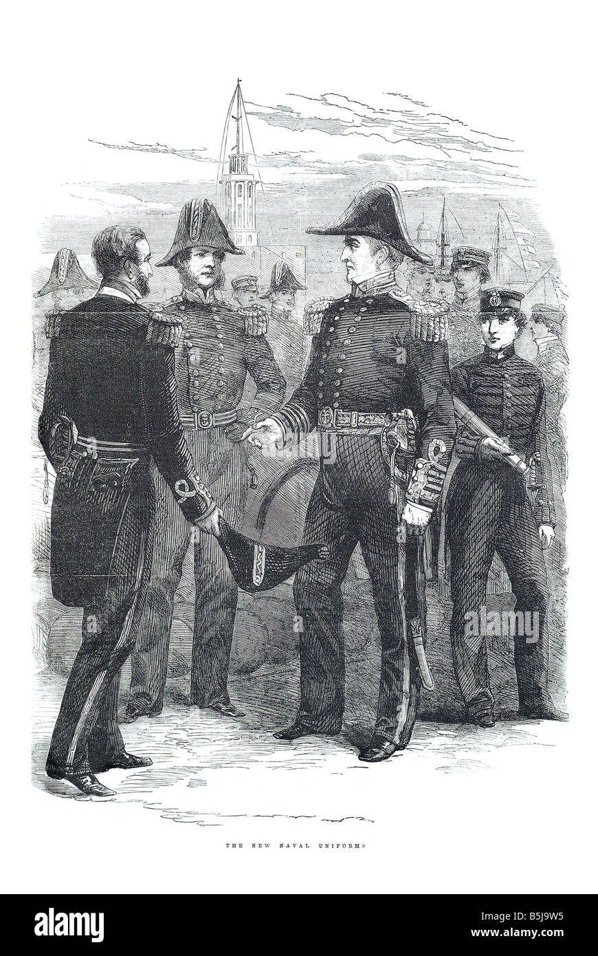 British navy 19th century hi-res stock photography and images - Alamy