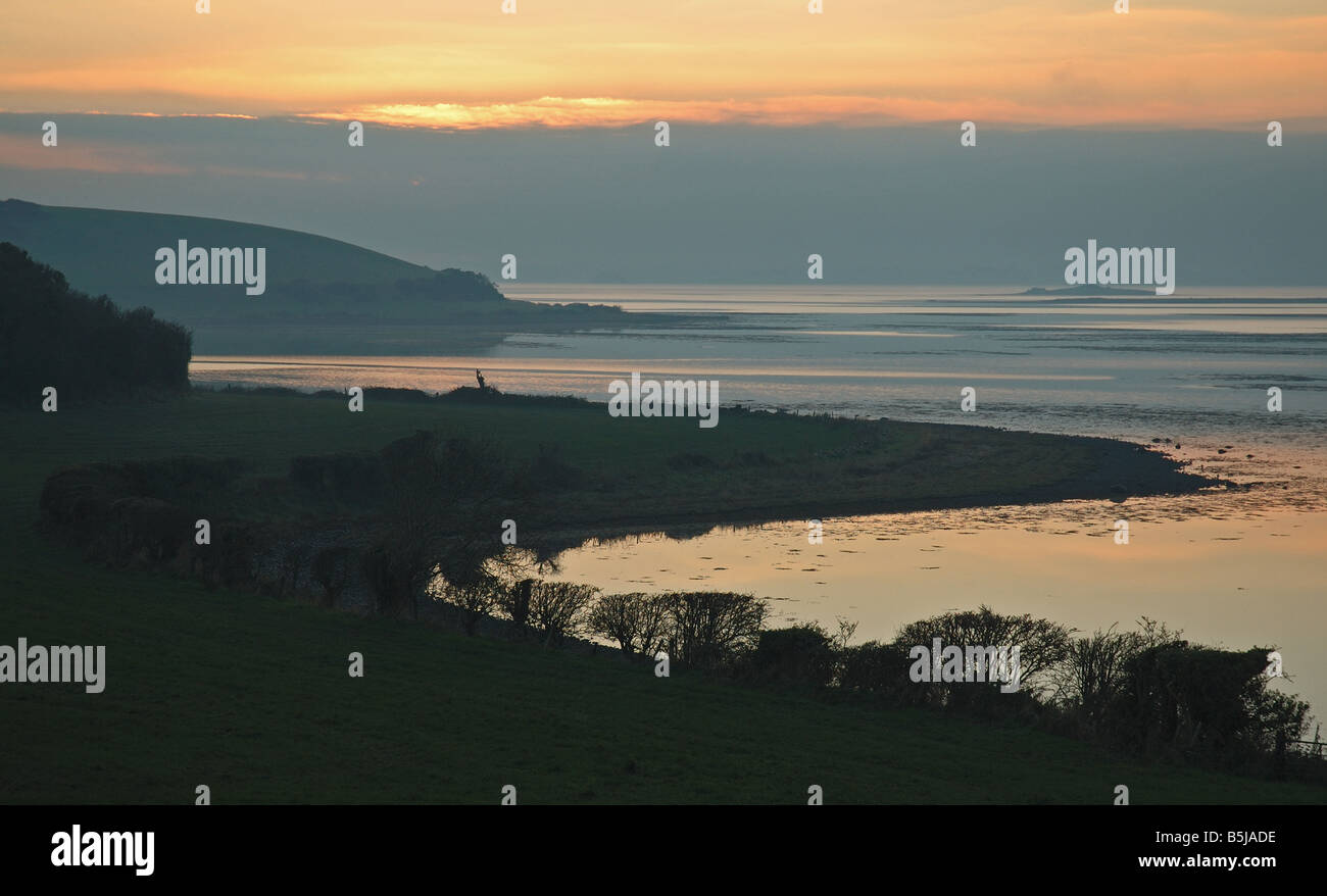 Strangford Lough at Dusk Northern Ireland Stock Photo - Alamy