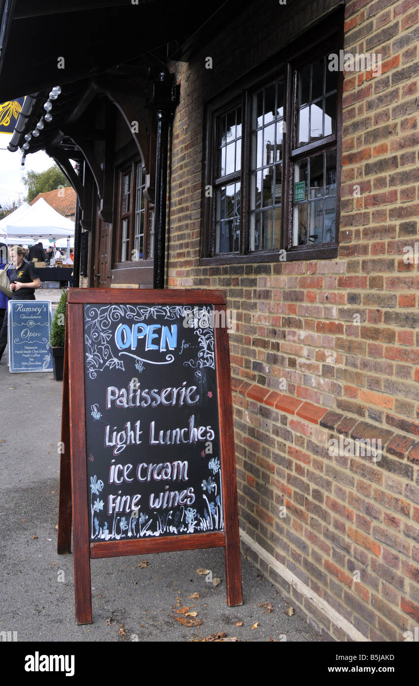 Cafe menu english hi-res stock photography and images - Alamy