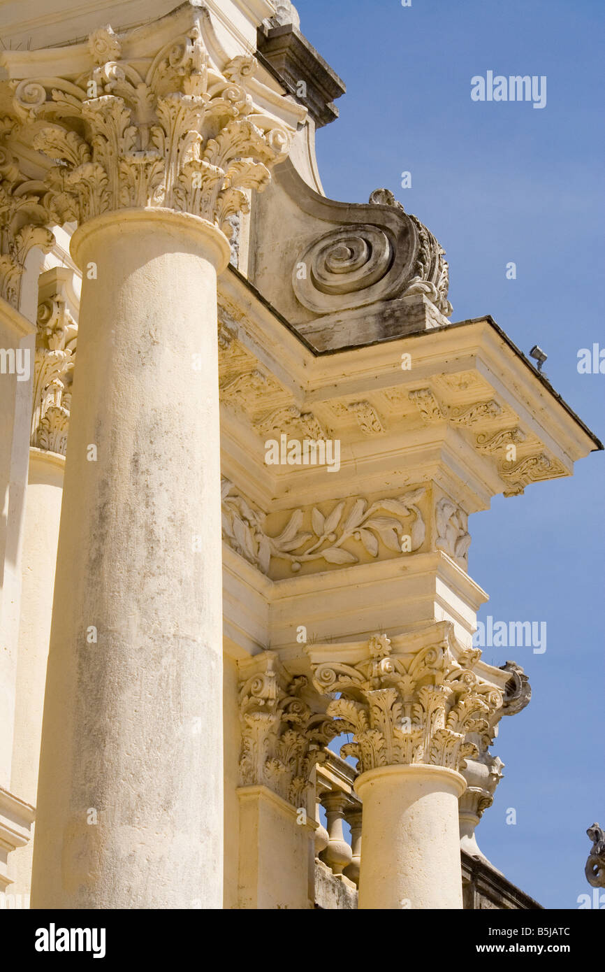 Neoclassical church element Stock Photo - Alamy