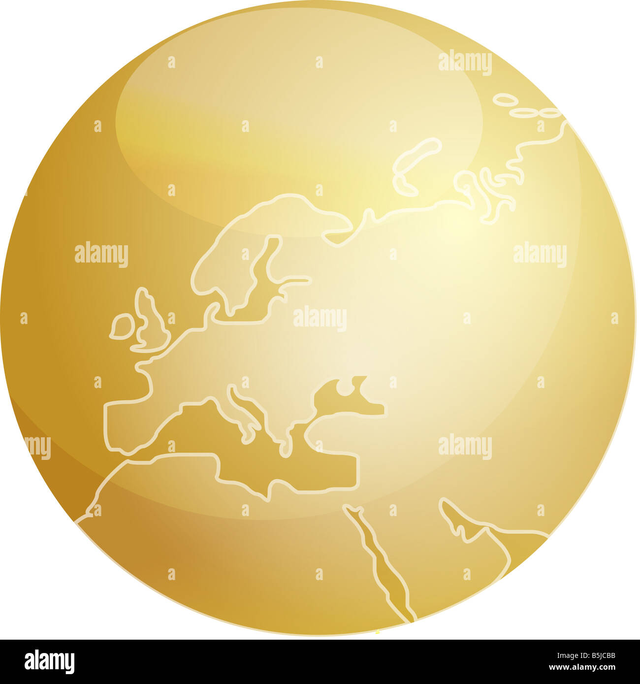 Green wavy surface on sphere hi-res stock photography and images - Alamy