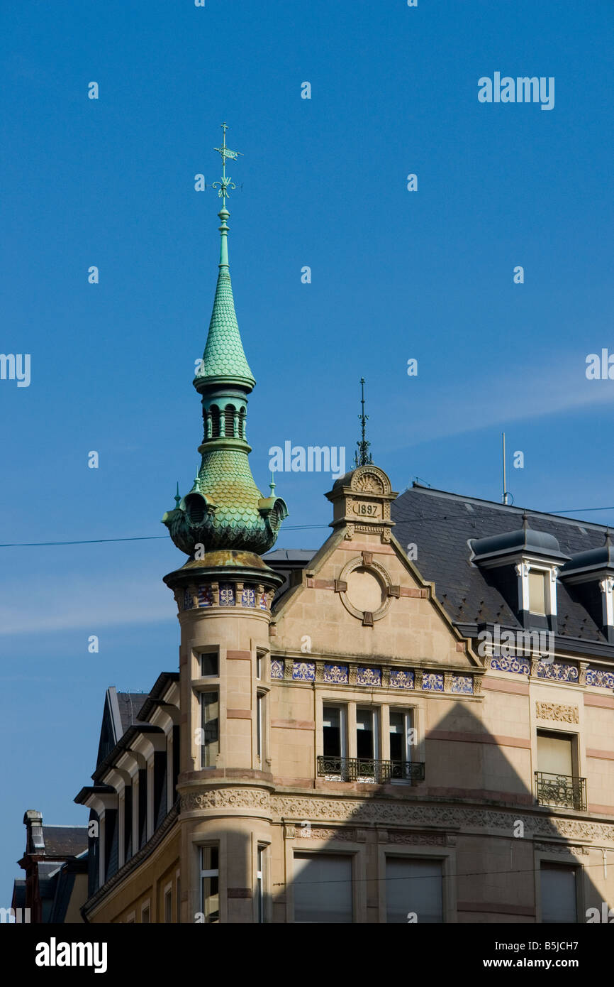 Old building in old city of Luxembourg 2006 september Stock Photo - Alamy