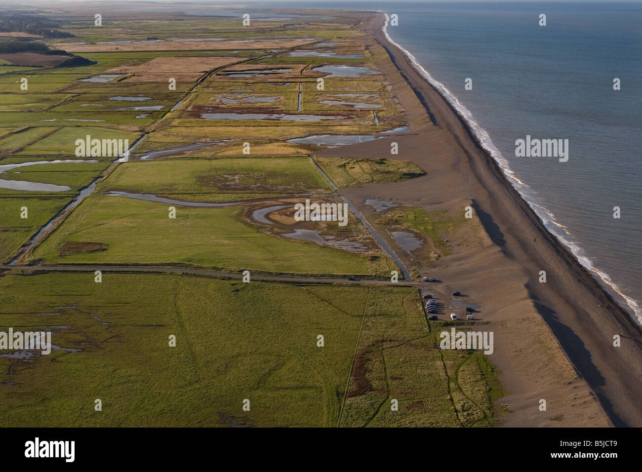 Salthouse Cley Marshes Norfolk UK October Stock Photo - Alamy