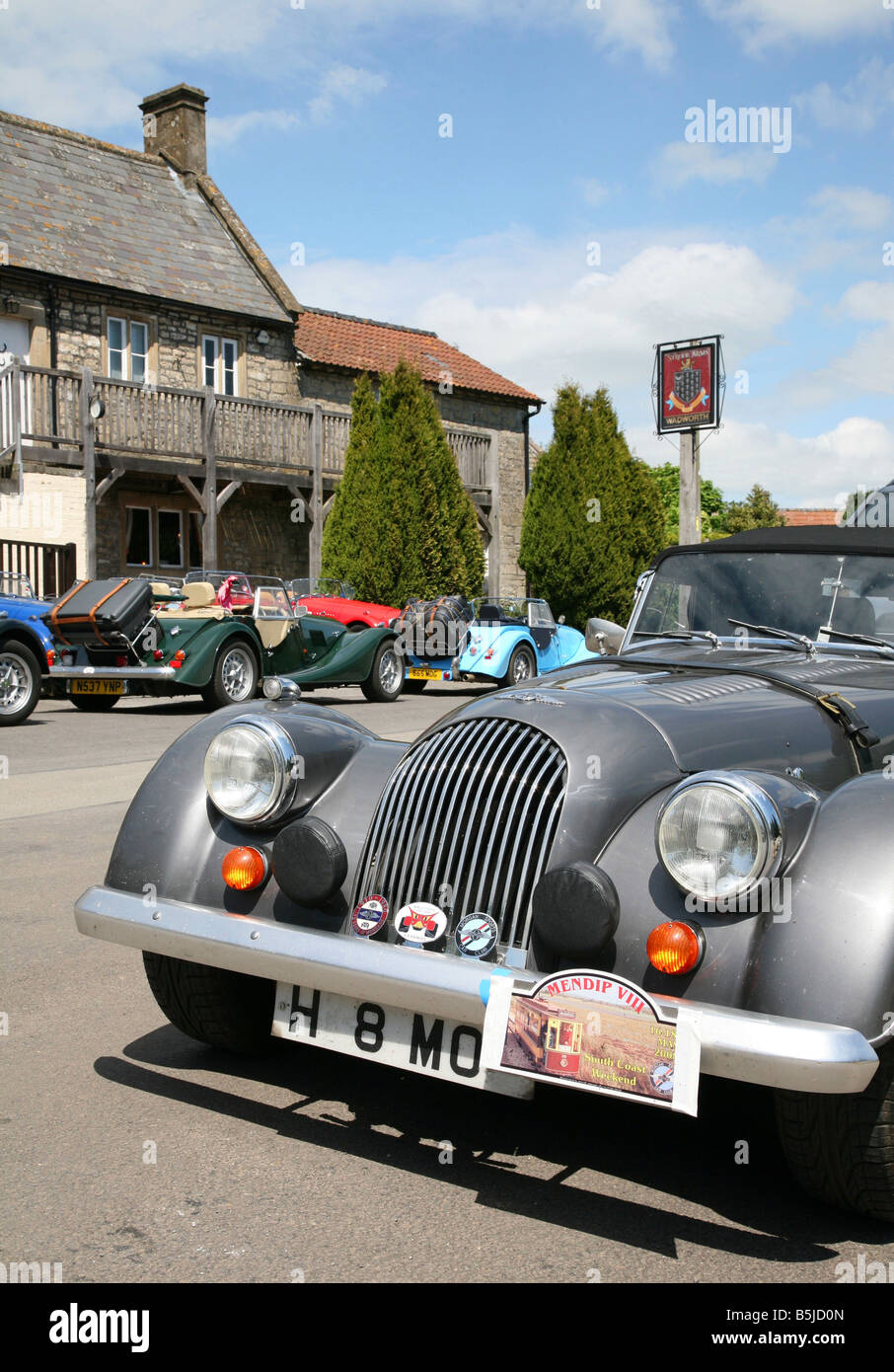 Morgan rally car hi-res stock photography and images - Alamy