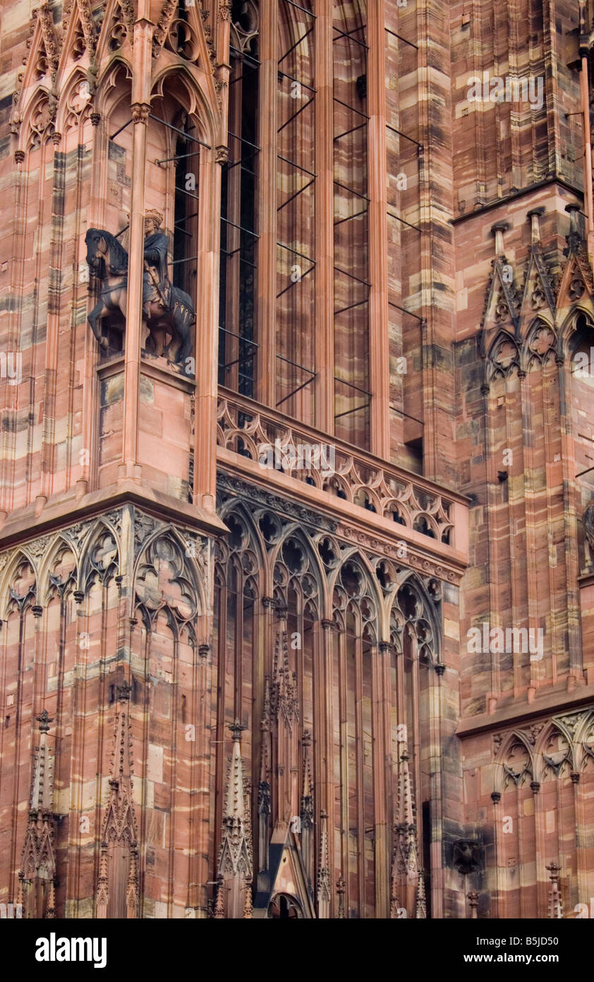 Gothic cathedral in Strasbourg june 2006 Stock Photo - Alamy