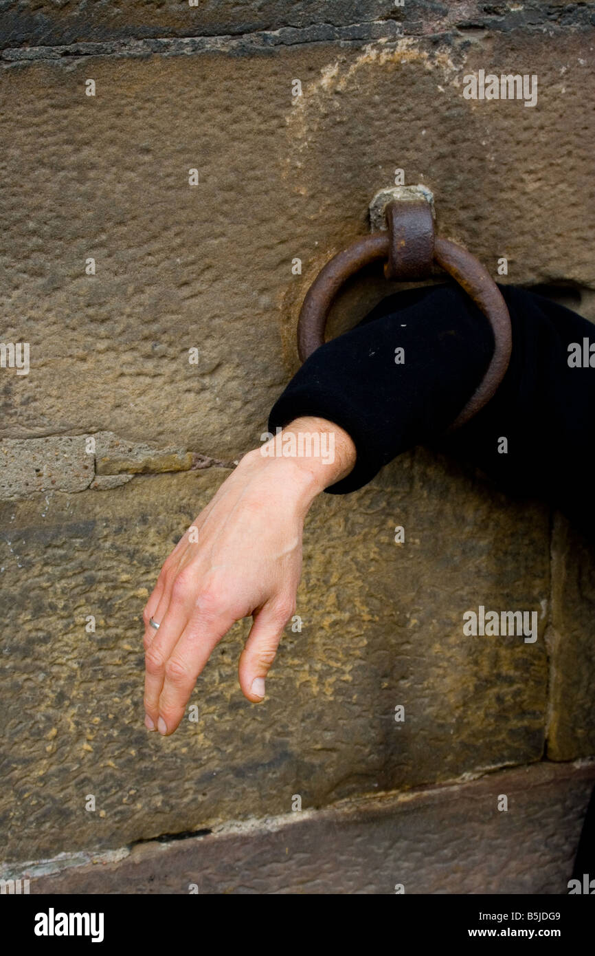 Chained man hi-res stock photography and images - Alamy