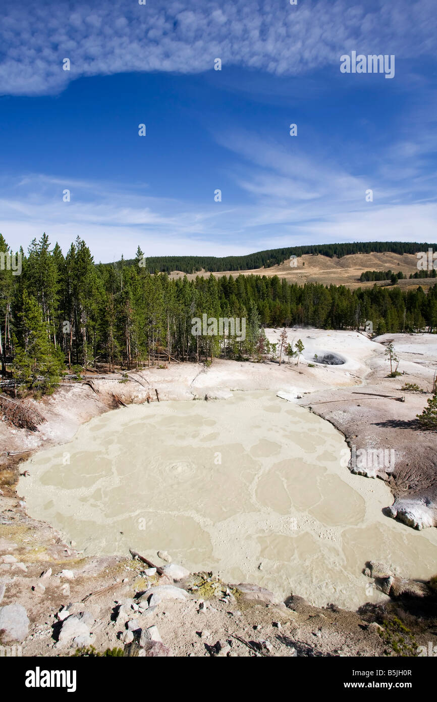 Sulphur caldron yellowstone hi-res stock photography and images - Alamy