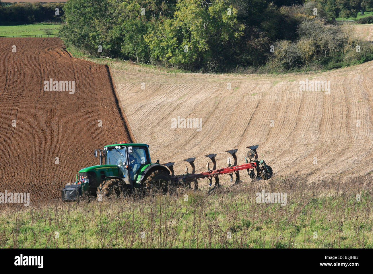 Ploughman ploughing field in hi-res stock photography and images - Alamy