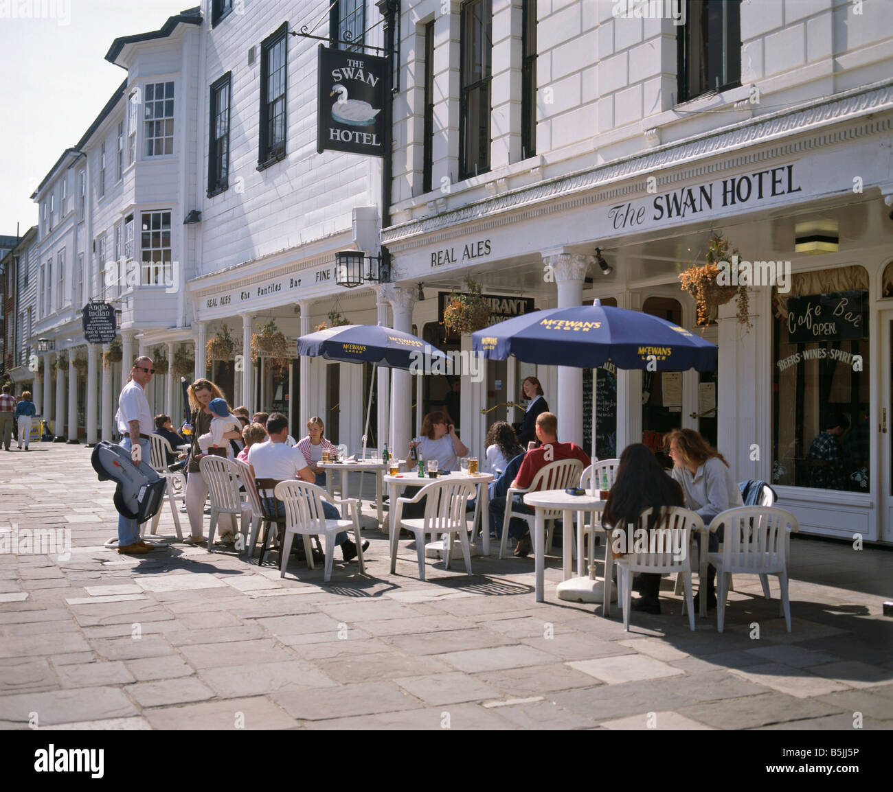 The Pantiles in Tunbridge Wells Kent England Stock Photo - Alamy