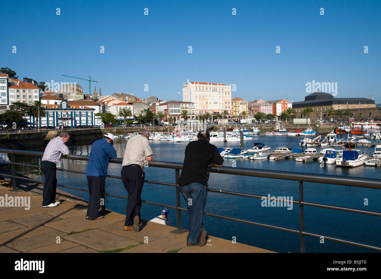 Harbour of Ferrol Galicia Spain Stock Photo - Alamy
