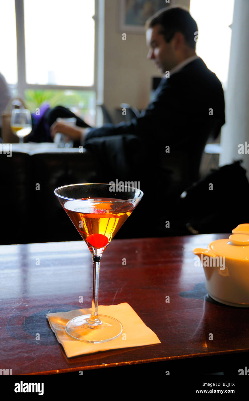 a Glass of Cocktail at Bar, London, UK, United kingdom of Great britain ...