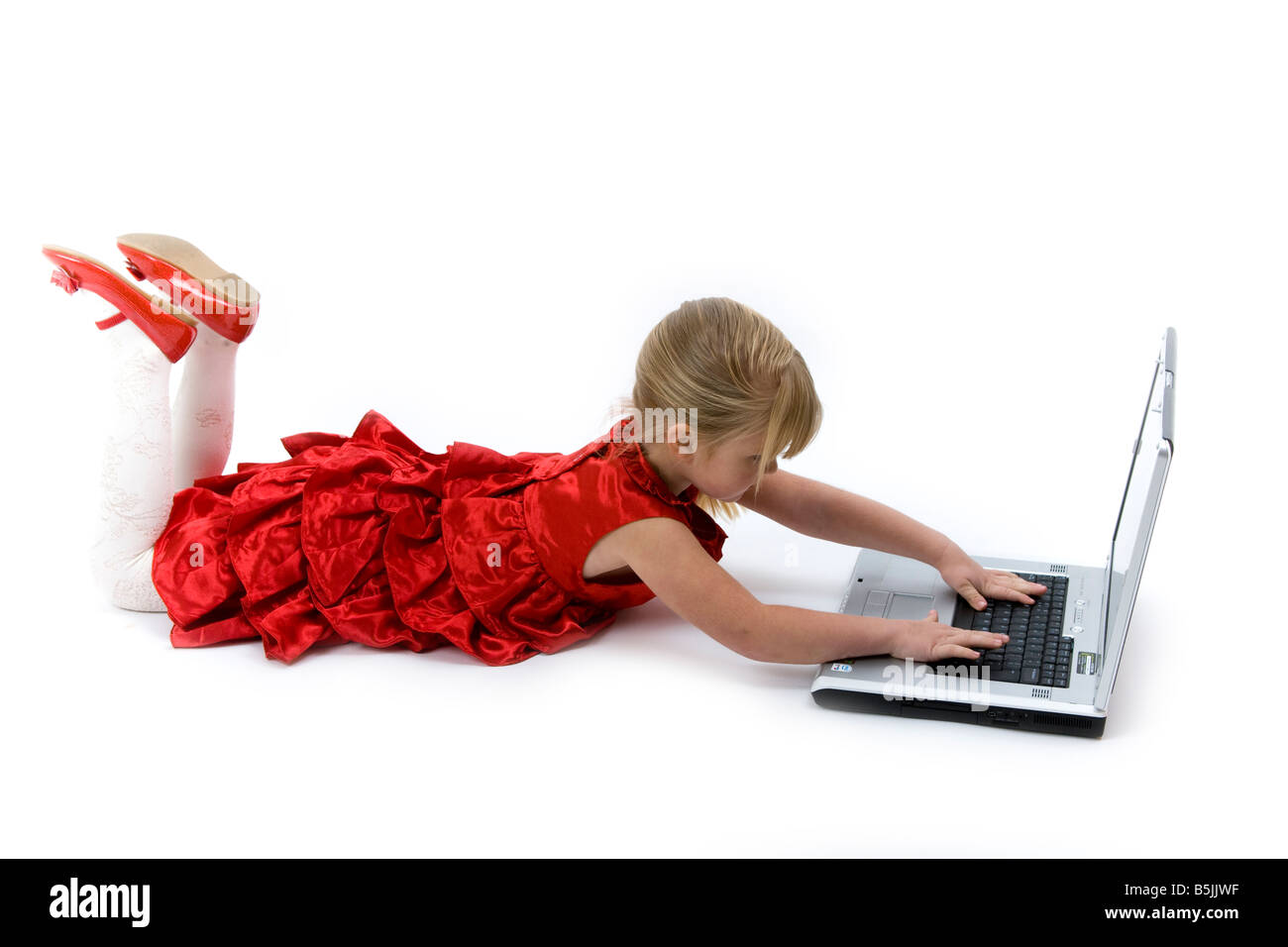 Children mess in paint Cut Out Stock Images & Pictures - Alamy