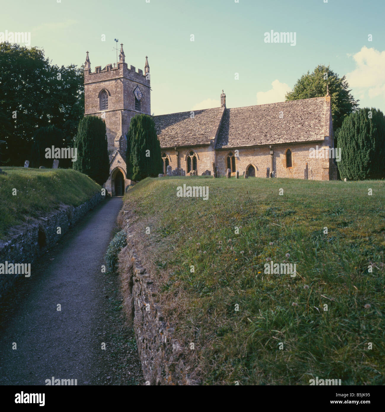 Upper slaughter church uk hi-res stock photography and images - Alamy
