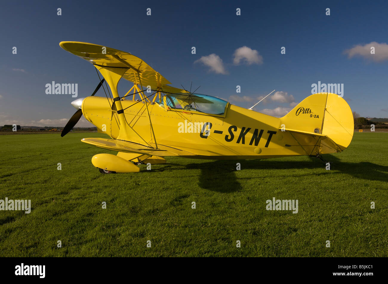 Pitts S2A Two Seater Aerobatic Aircraft Stock Photo - Alamy