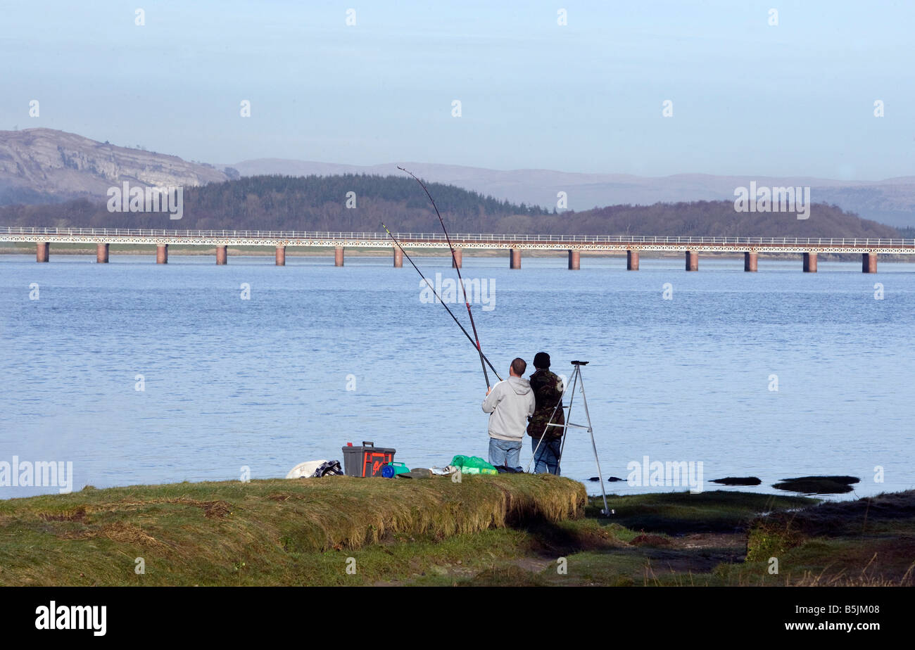 Arnside on the estuary of the river kent hi-res stock photography and ...