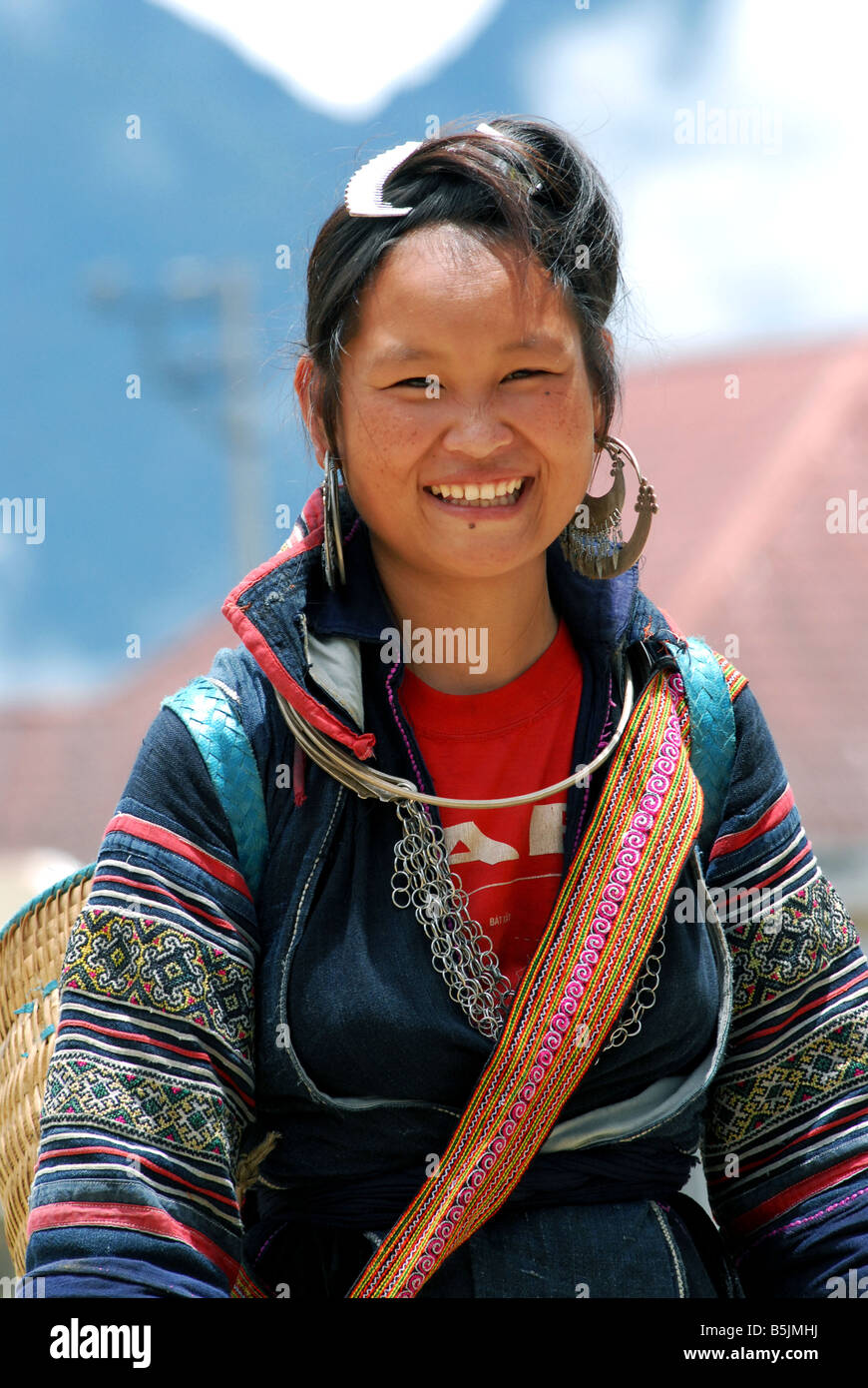 Black Hmong Sapa Northern Vietnam Stock Photo - Alamy