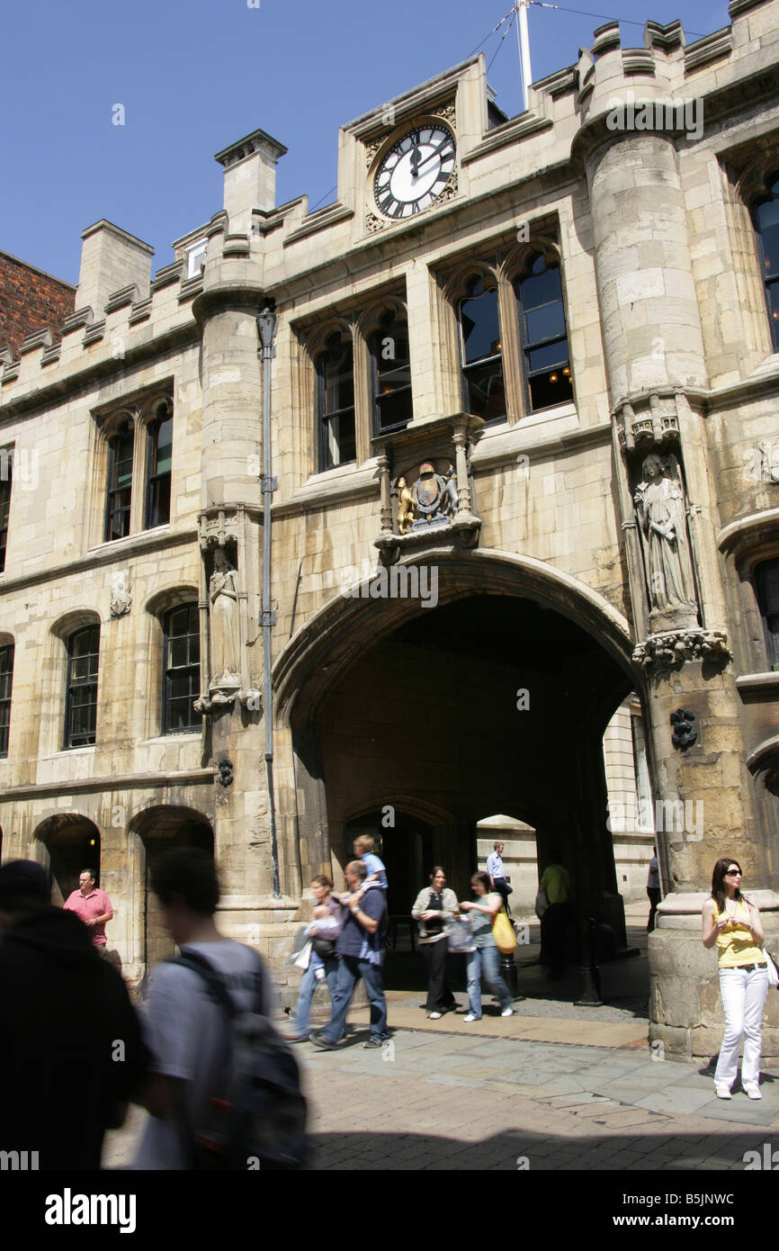 City of Lincoln, England. The 16th century Tudor style Lincoln ...
