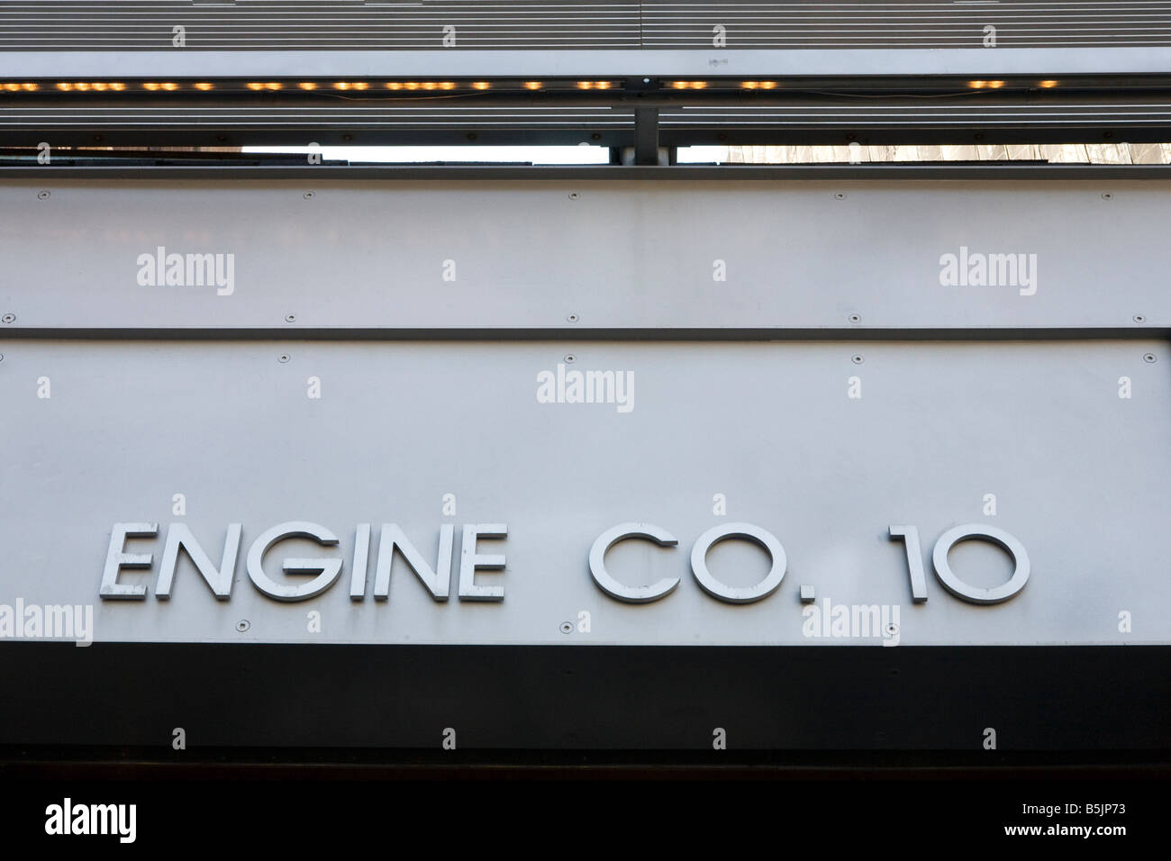 Fire station, Engine co. 10 at Ground Zero, Manhattan, New York City ...
