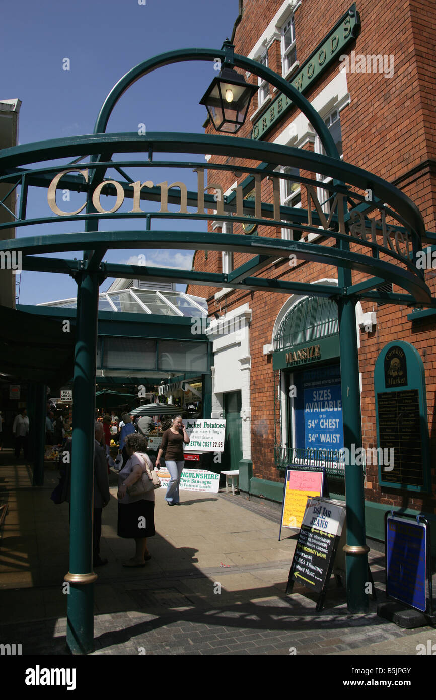 Cornhill lincoln city hi-res stock photography and images - Alamy