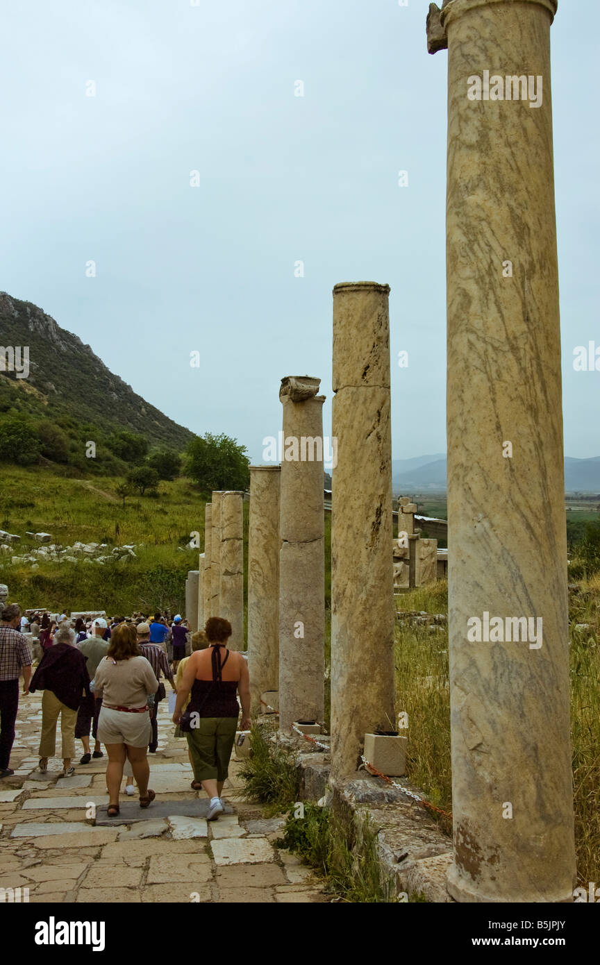 Ephesus temple, Turkey Stock Photo - Alamy