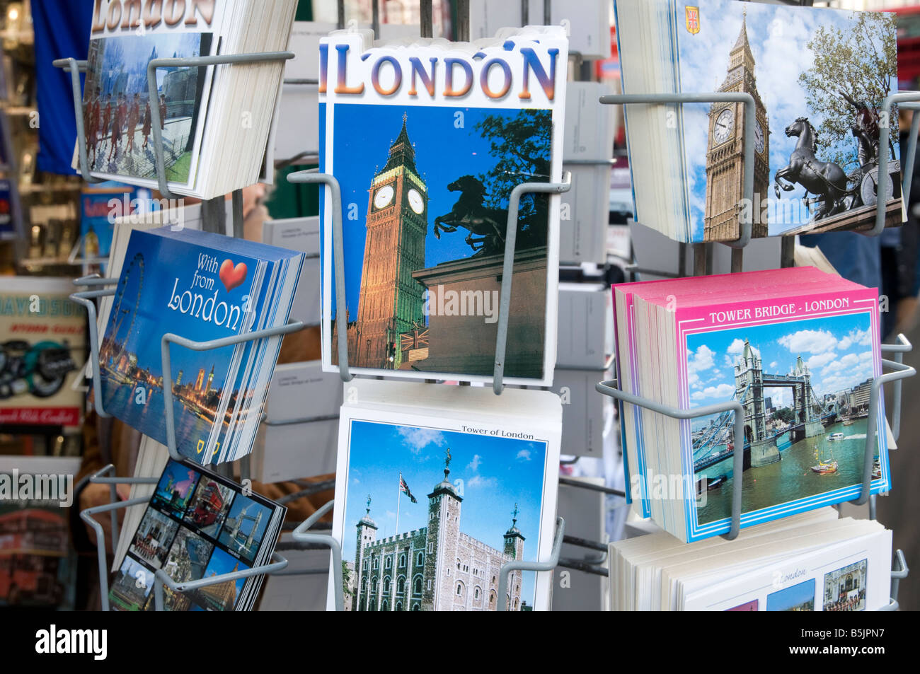 Postcards london tourist postcard hi-res stock photography and images ...