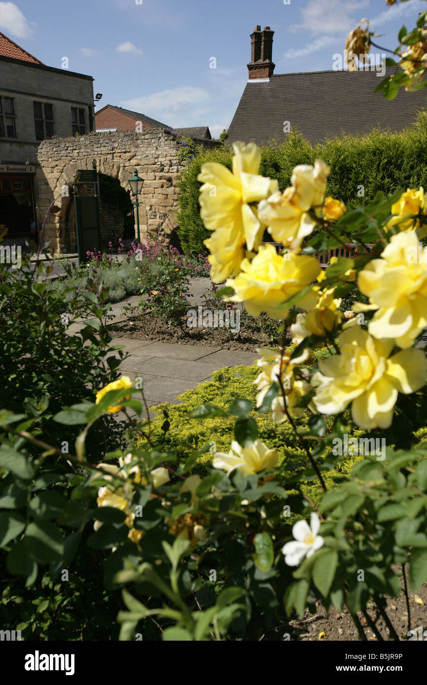 City of Lincoln, England. The 3rd century Newport Arch is the original ...