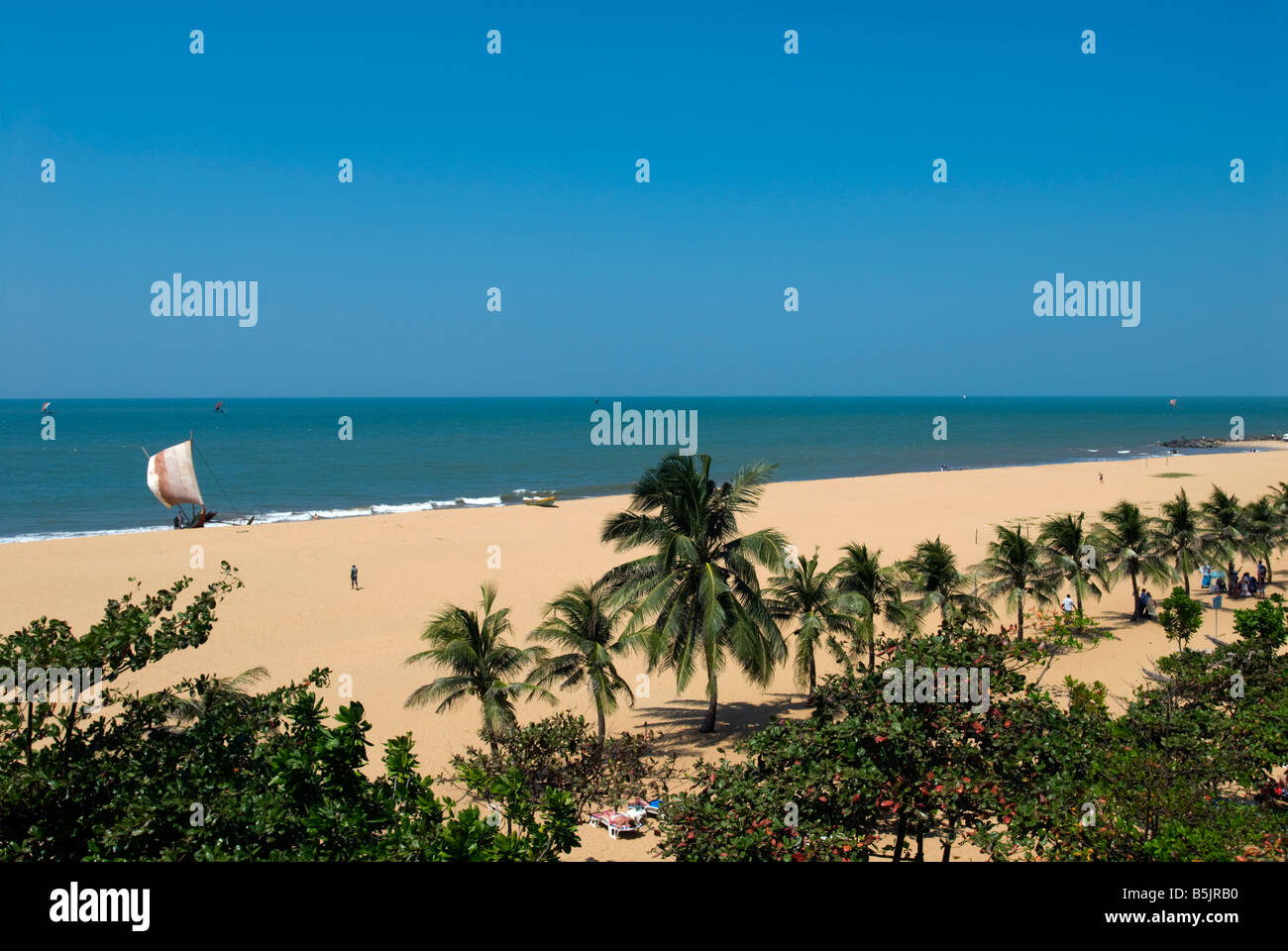 Beach at Negombo, Sri Lanka Stock Photo - Alamy