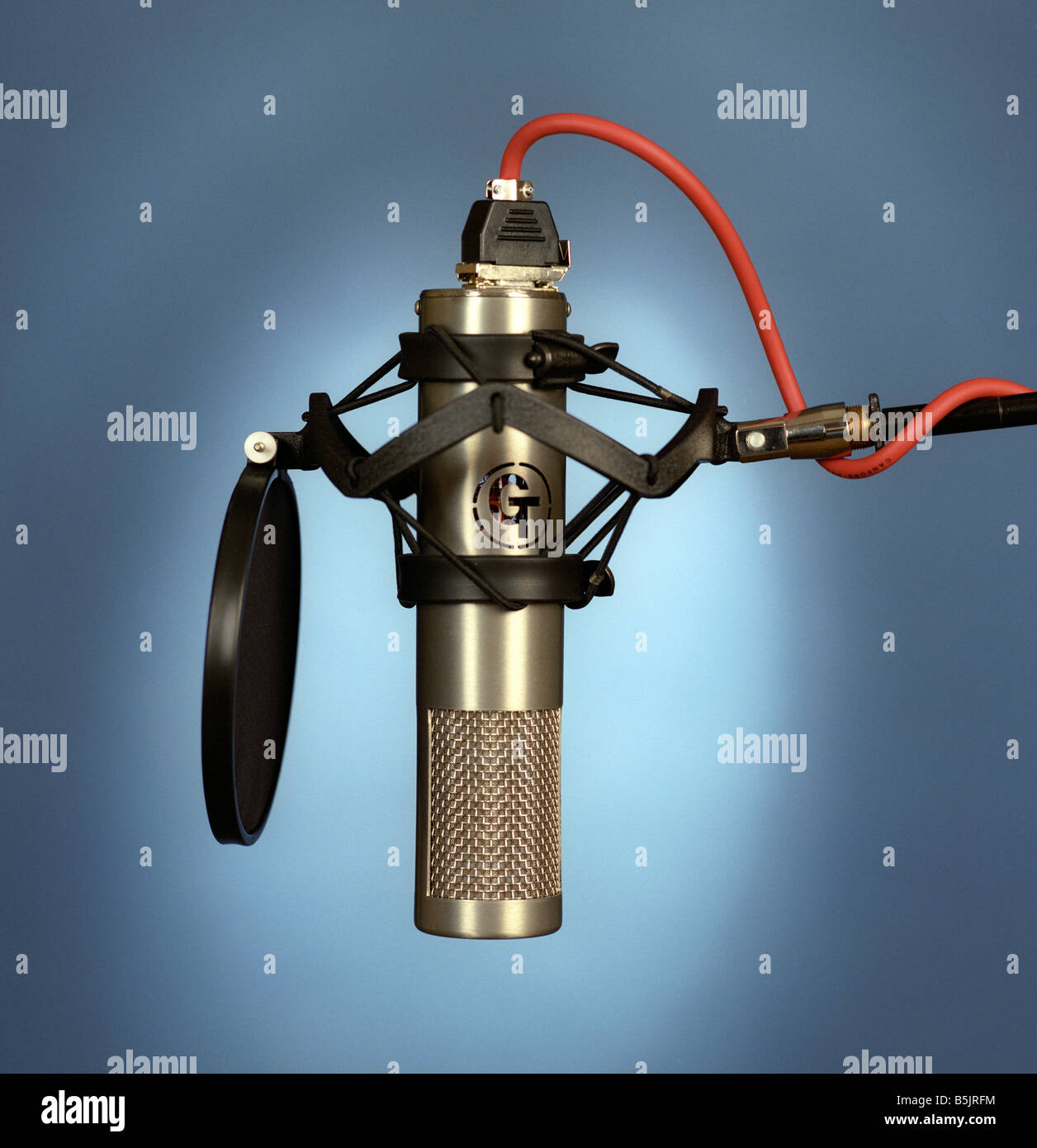 Professional sound recording Groove Tube studio microphone Stock Photo ...