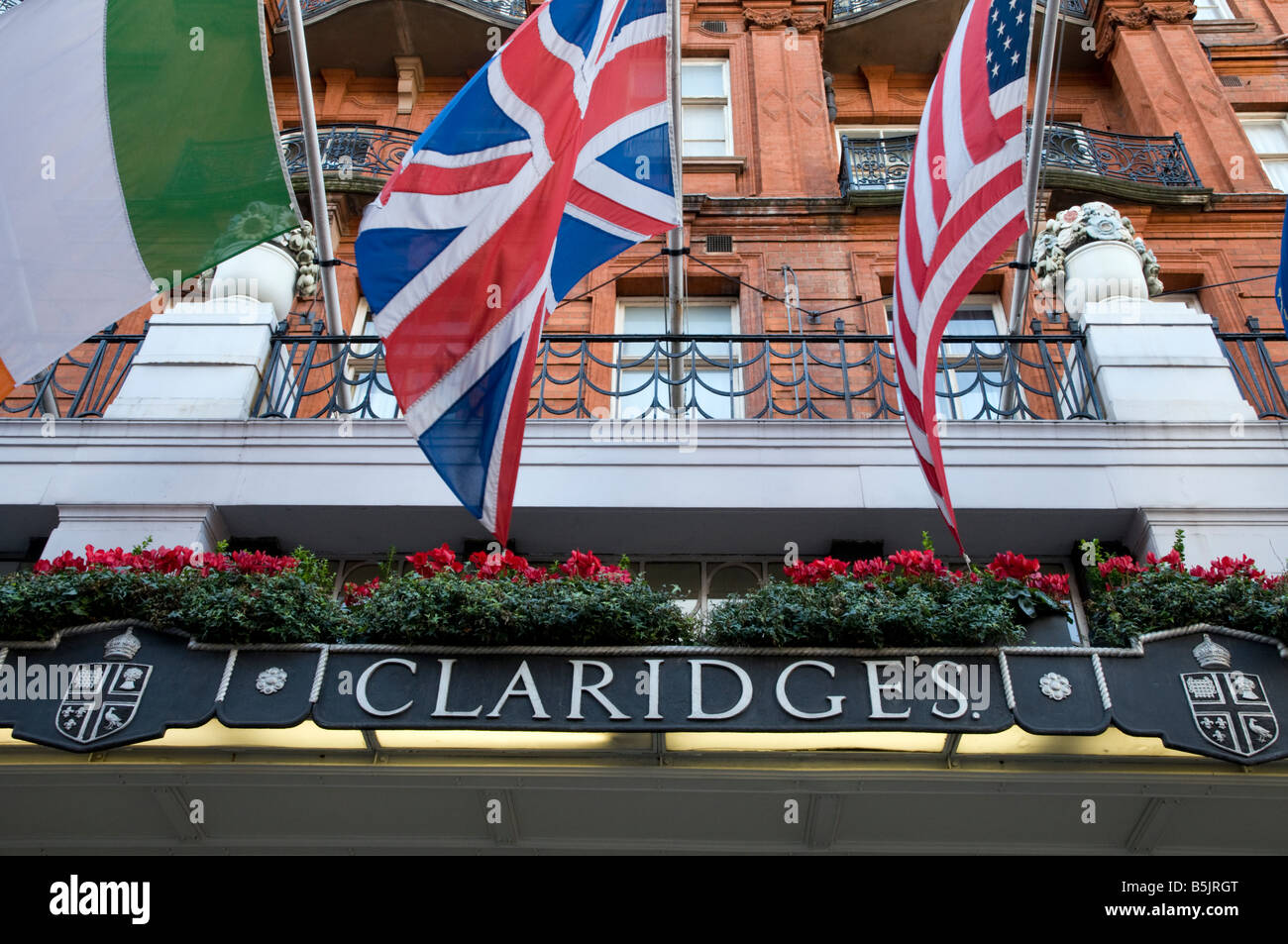 Claridge's Hotel, Mayfair, London, UK Stock Photo - Alamy
