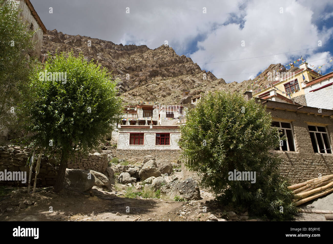 Hemis monastery ladakh Stock Photo - Alamy