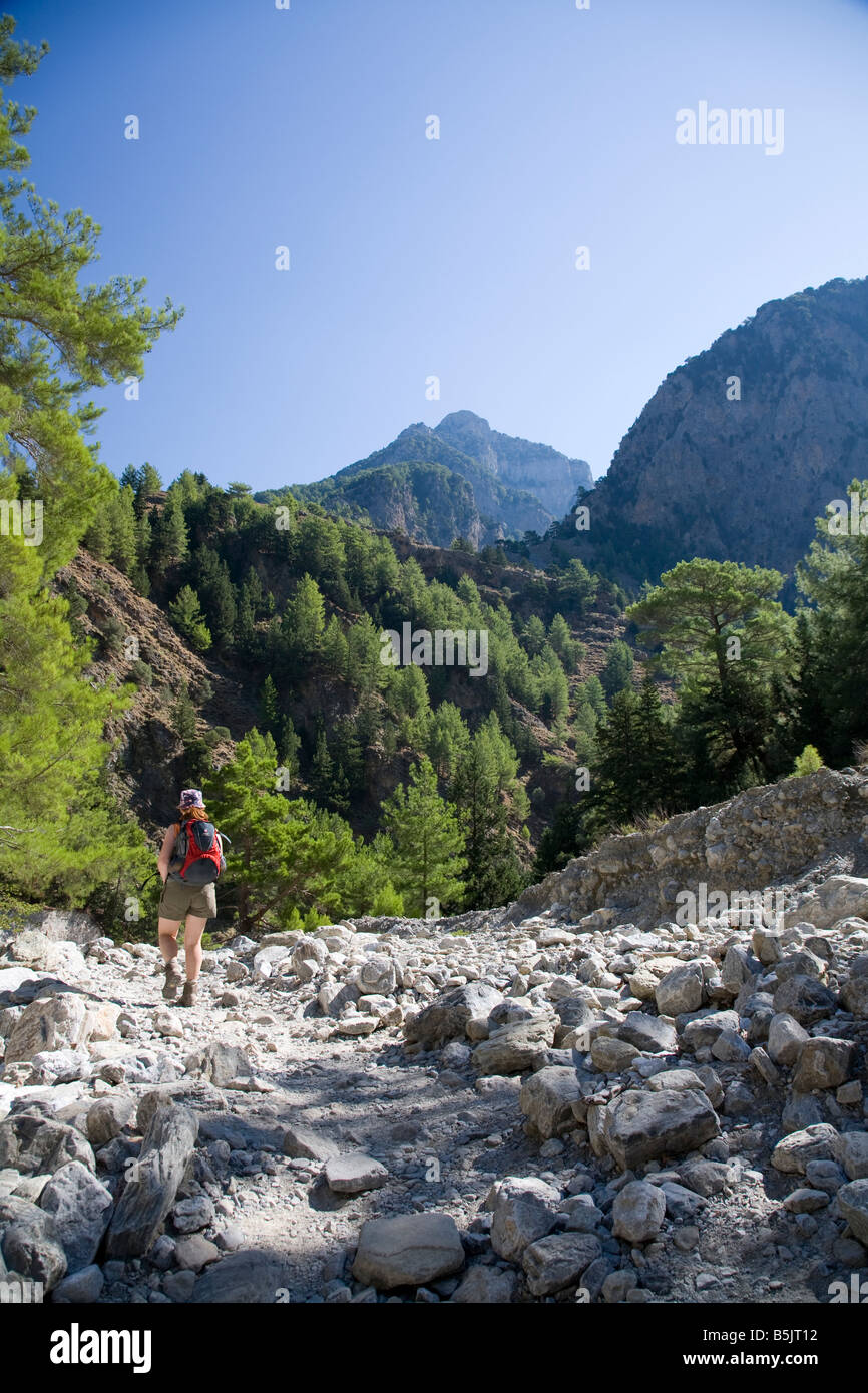 Samaria Gorge, Crete Stock Photo - Alamy