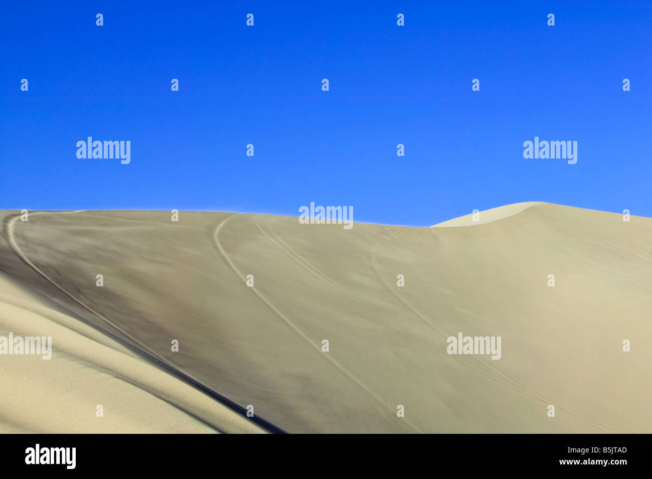 Sand Dunes, Sand Mountain Nevada Stock Photo - Alamy