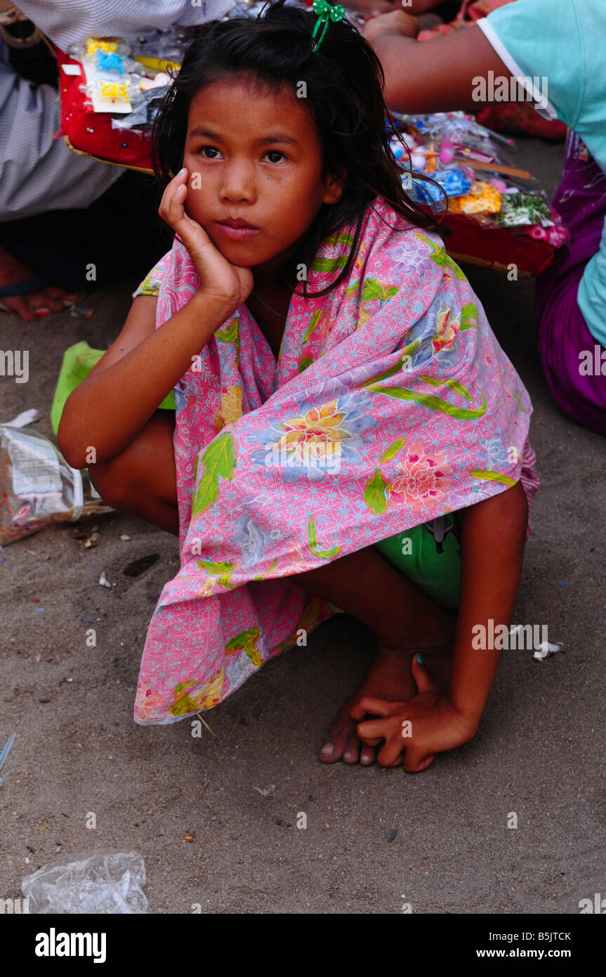 Urak Lawoi girl at Rawai village,Phuket,Thailand Stock Photo - Alamy