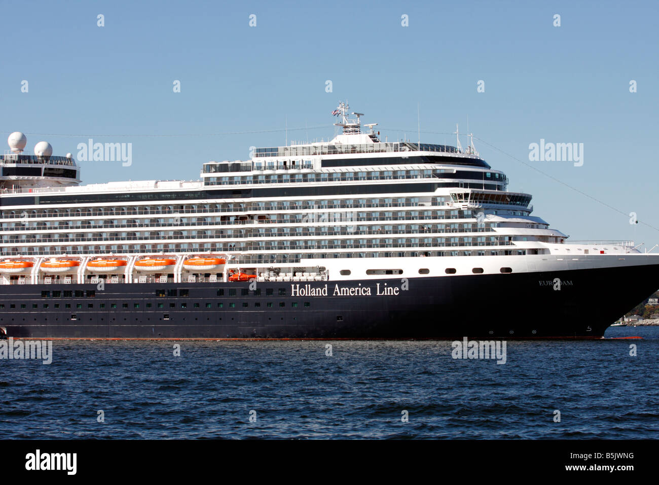 Holland American Cruise ship Eurodam Stock Photo - Alamy