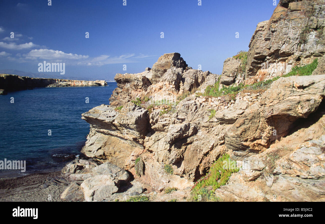 North crete beach hi-res stock photography and images - Alamy