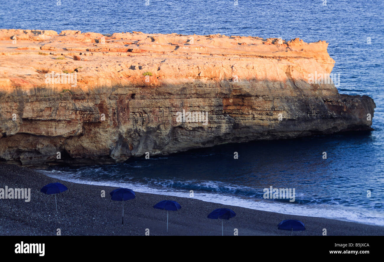 North crete beach hi-res stock photography and images - Alamy