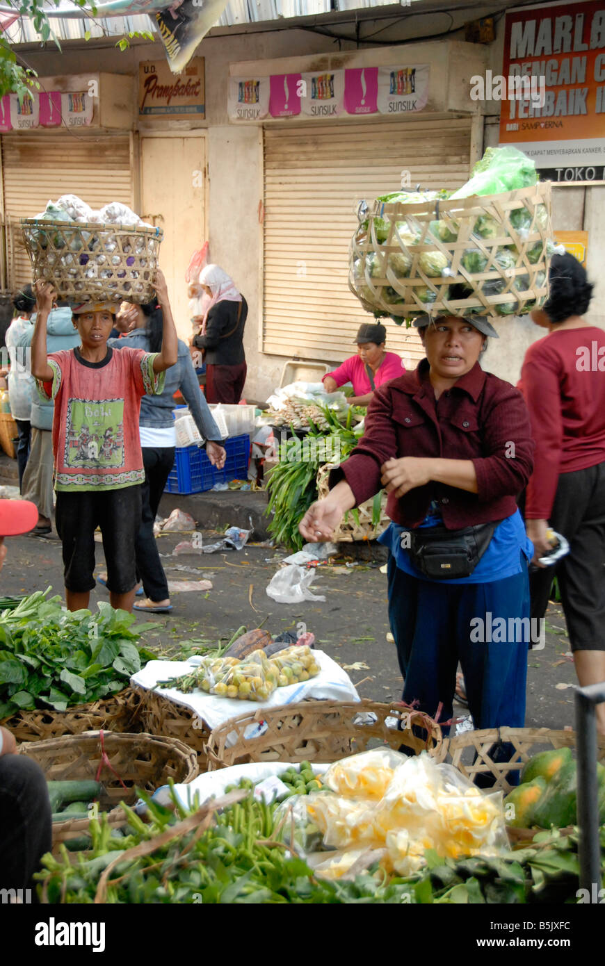 Morning fresh market in Bali,Indonesia Stock Photo - Alamy
