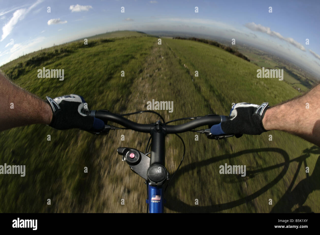 Point view mountain biking helmet hi-res stock photography and images ...