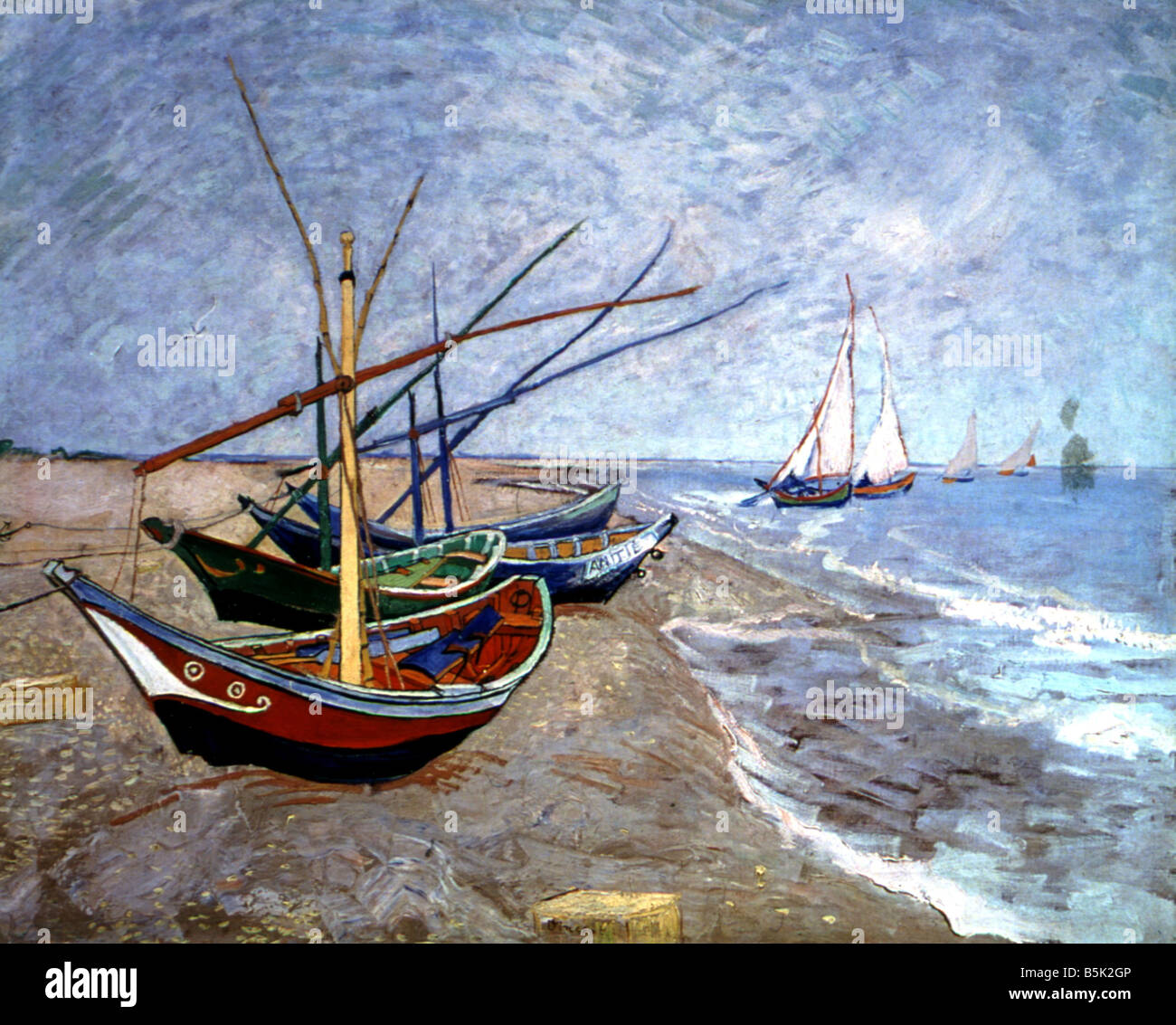 19th century sea van gogh hi-res stock photography and images - Alamy