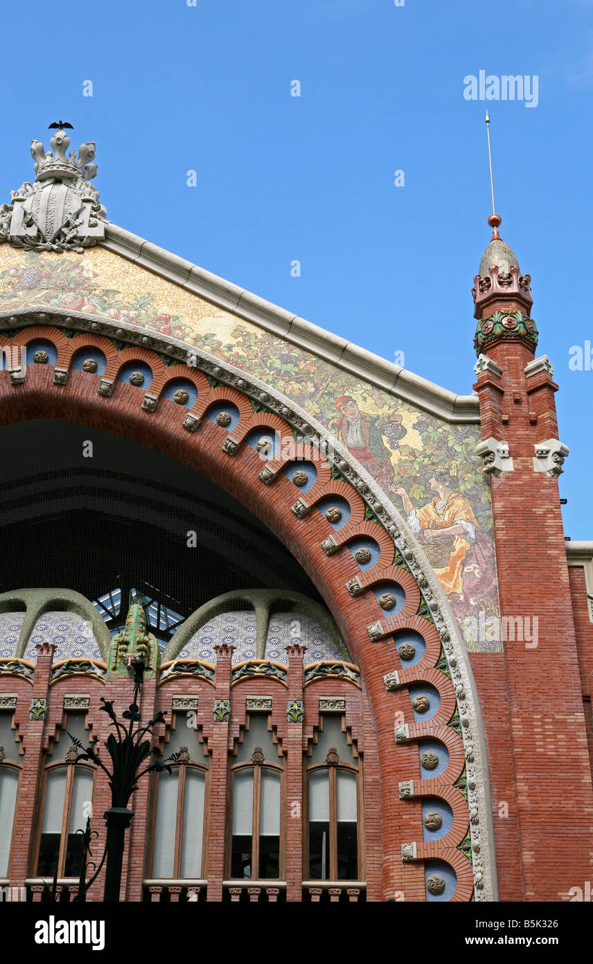 Mercado Colon Modernista Building now houses a shopping centre ...