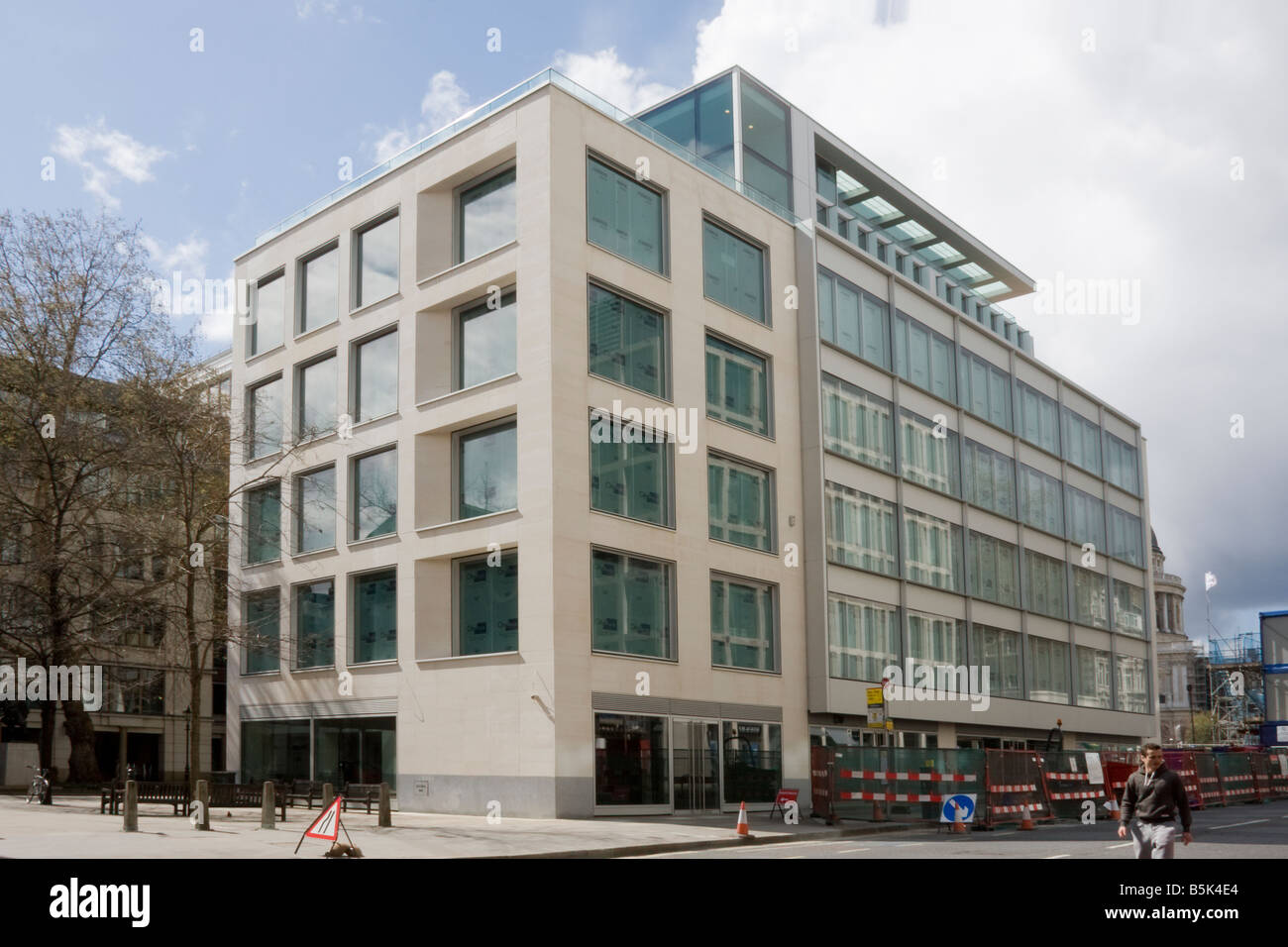 New modern office building in Cheapside City of London GB UK Stock ...